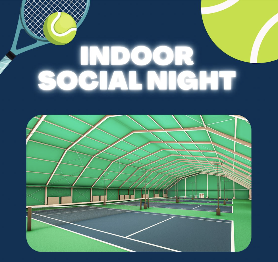 Indoor Adult Social Night - Rackets Academy